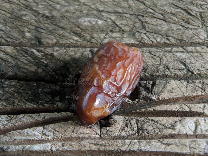 Dried Dates Fruit on a Old Wooden Table Stock Image - Image of gourmet ...