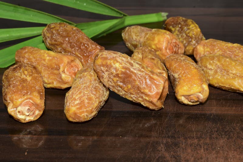 Dried dates stock image. Image of tasty, barhee, eating - 255589135