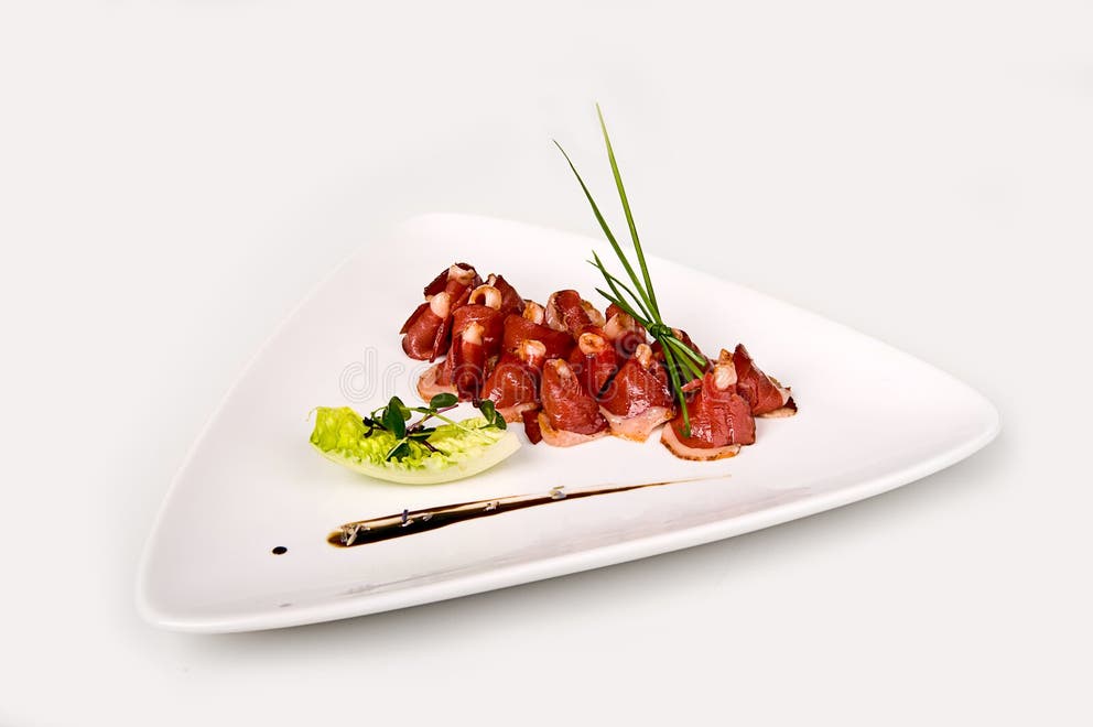 Dried duck breast 3 stock photo. Image of gastronomic - 13237558