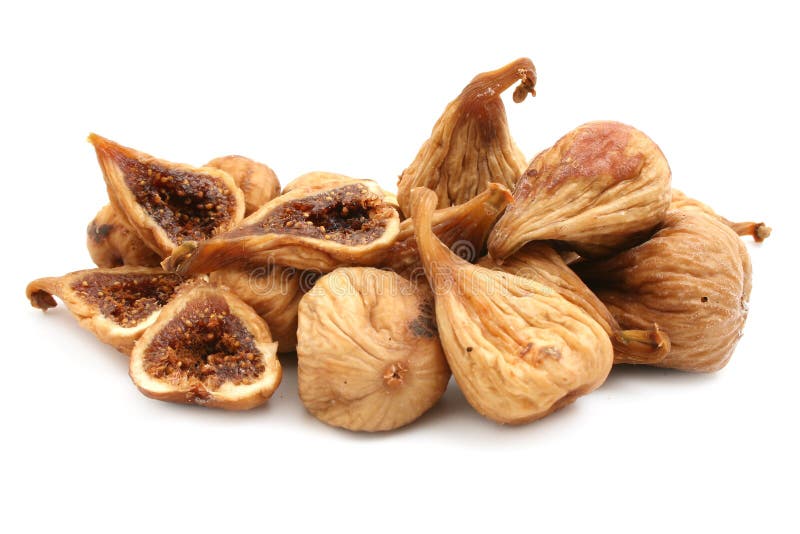 Dried Figs, Top View. Dried Soft Figs from Morocco, Taberrant. Stock ...