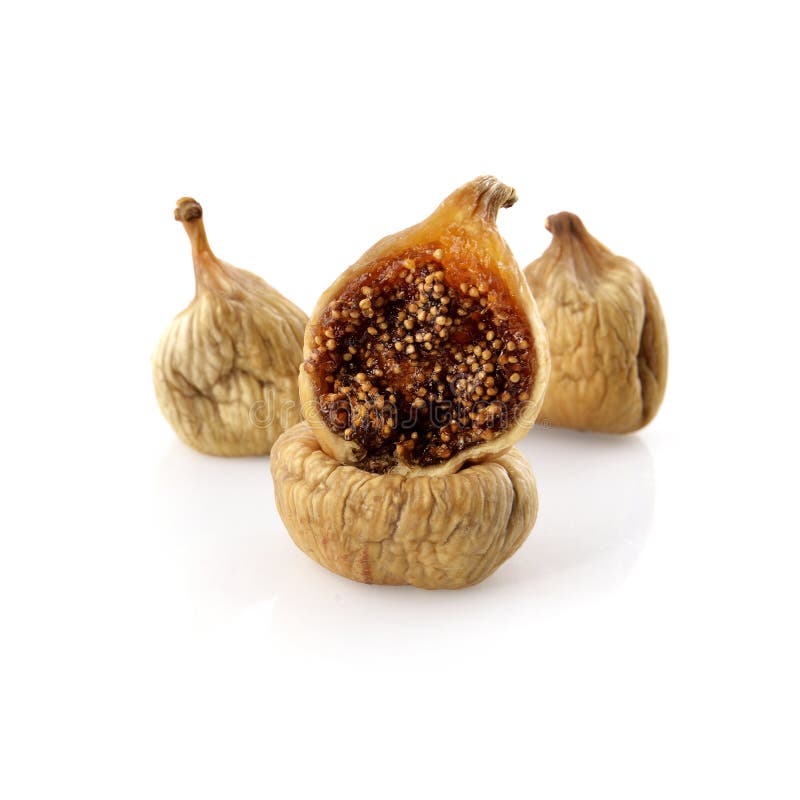 Dried Figs, Top View. Dried Soft Figs from Morocco, Taberrant. Stock ...