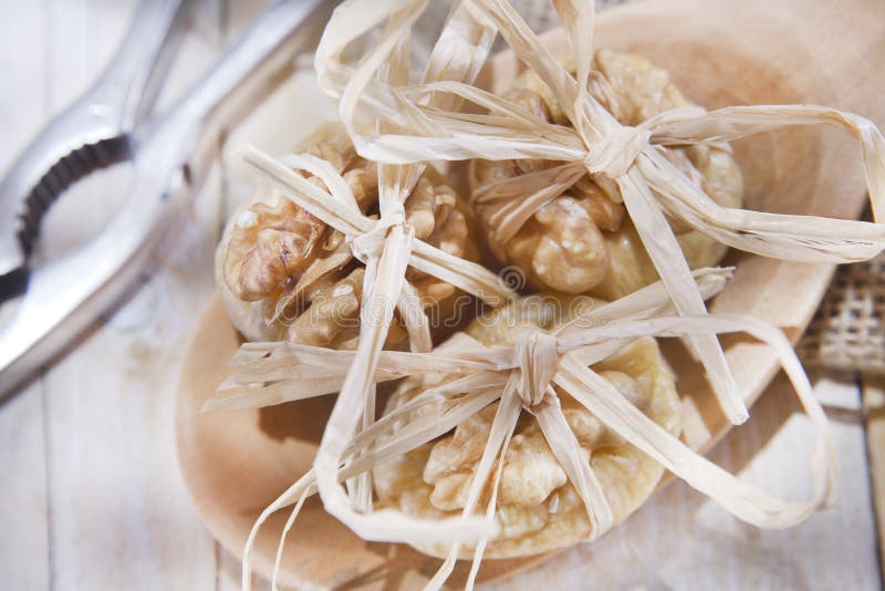 Dried figs and nuts stock photo. Image of nuts, food - 35532994