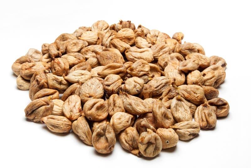 Dried Figs, Top View. Dried Soft Figs from Morocco, Taberrant. Stock ...