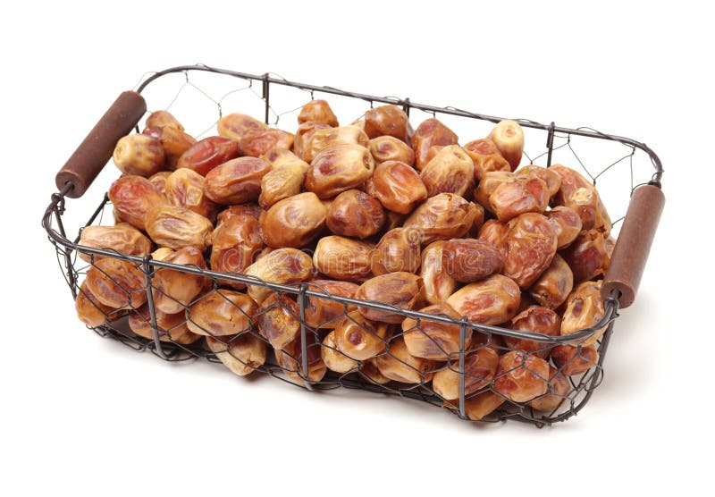 Dried finik stock photo. Image of healthy, basket, object - 109517504