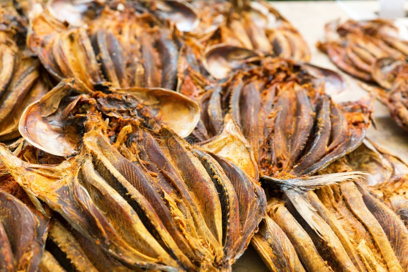 Dried fish stock photo. Image of cooked, closeup, preservation - 59973070