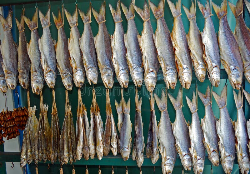 Dried fish, Colonae, Macao stock photo. Image of taipa - 89179726