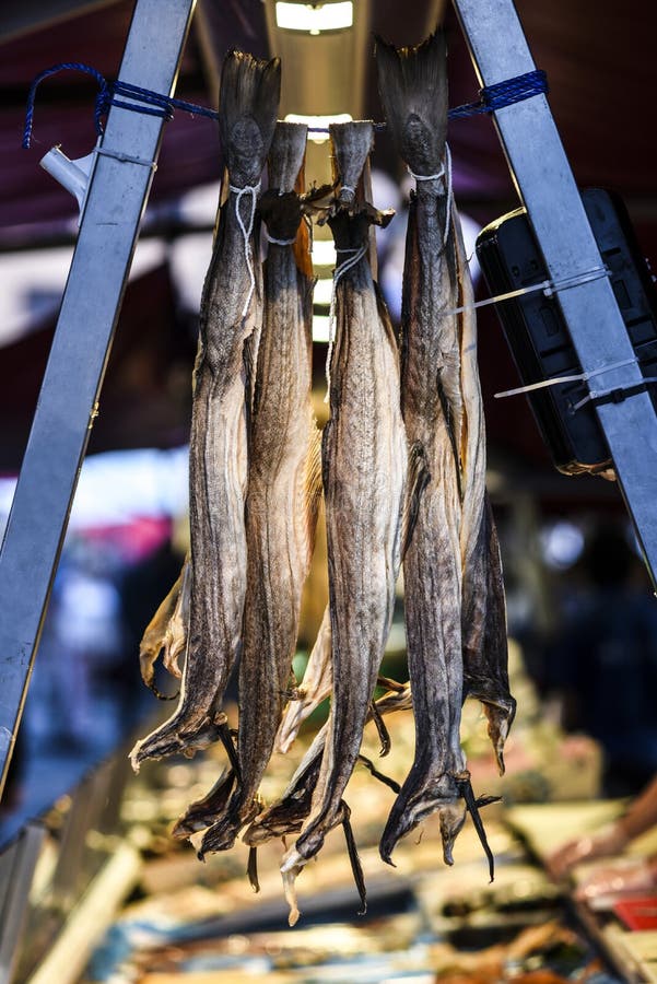 Norway, Dried Fish Lutefisk Stock Image - Image of sweden, swedish ...