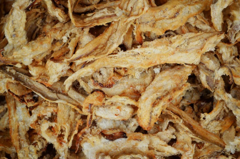 Dried Fish Trichogaster Pectoralis Stock Photo - Image of snack, dried ...