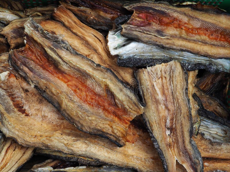 Dried fish stock image. Image of natural, asia, cuisine - 31696535