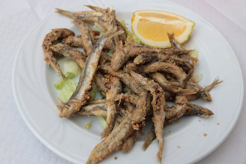 Dried fish plate stock image. Image of fish, dried, stink - 263152037