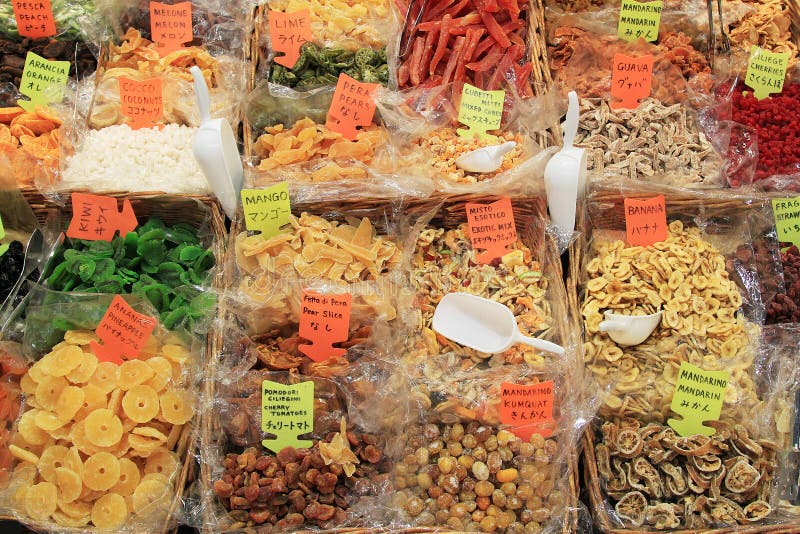 Dried Food stock image. Image of flavour, market, assortment - 27053705