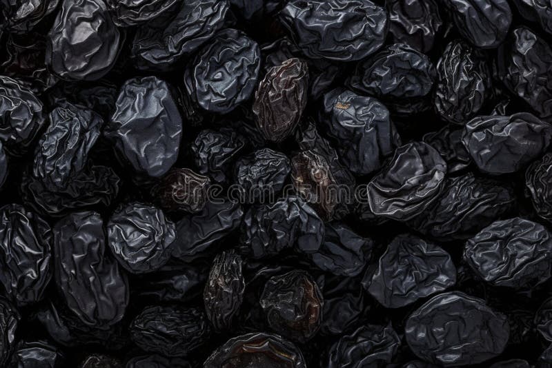 Dried Fruit Texture Black Raisins, Popular and Delectable Dried Grapes ...