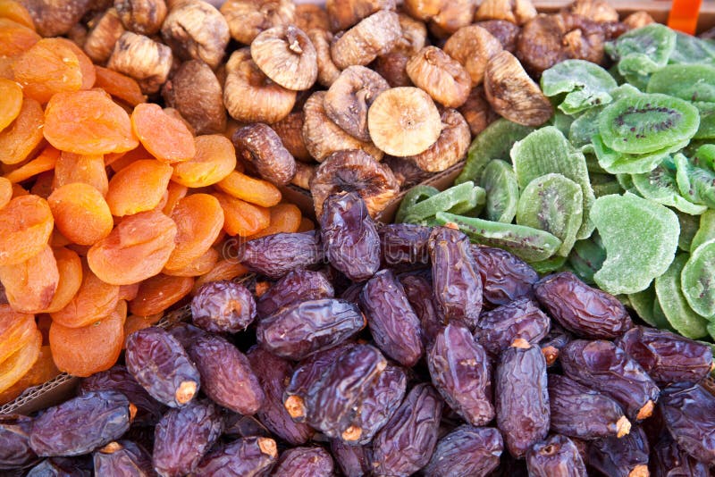 Dried fruits mix - detail stock image. Image of diet, dessert - 2366473