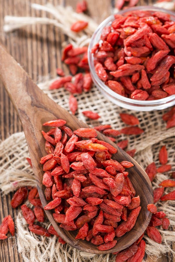 Dried Goji Berries stock image. Image of medicine, goji - 42668669