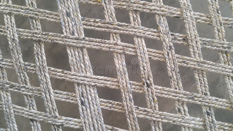 Dried Jute Thread or Ropes Interwoven for Making Traditional Bed Called ...