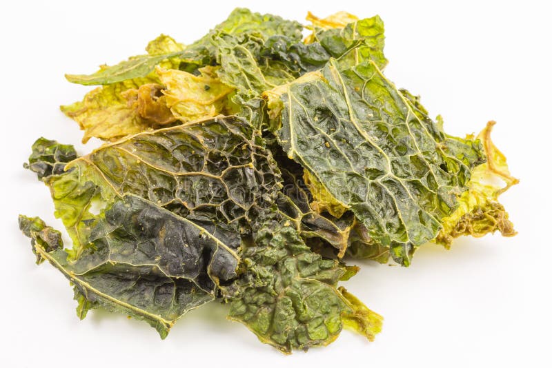 Dried kale chips stock image. Image of snack, healthy - 104312851