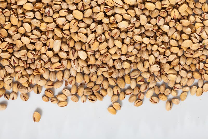 Dried Kernels of Pistachios Stock Photo - Image of vitamins, surface ...