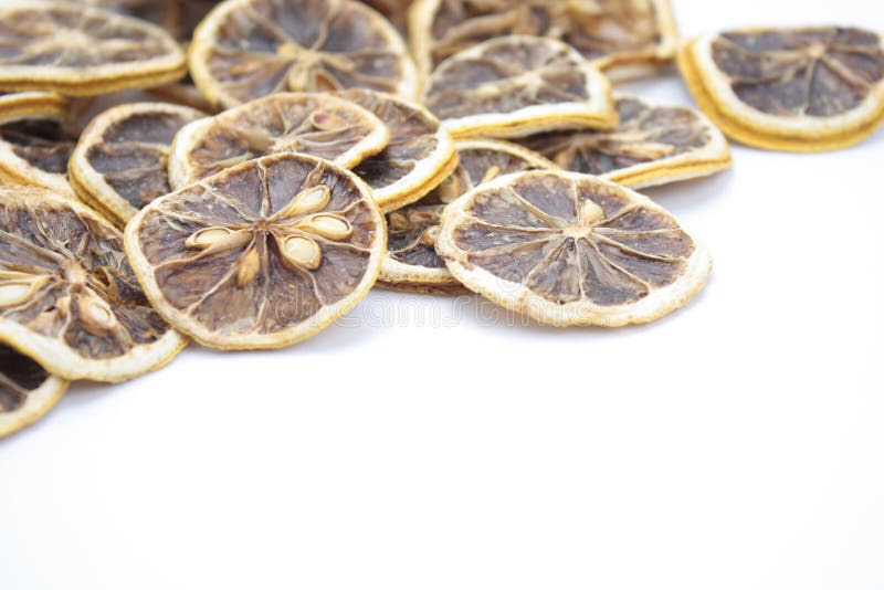 Dried Lemon stock photo. Image of fruit, brown, multi - 46033484