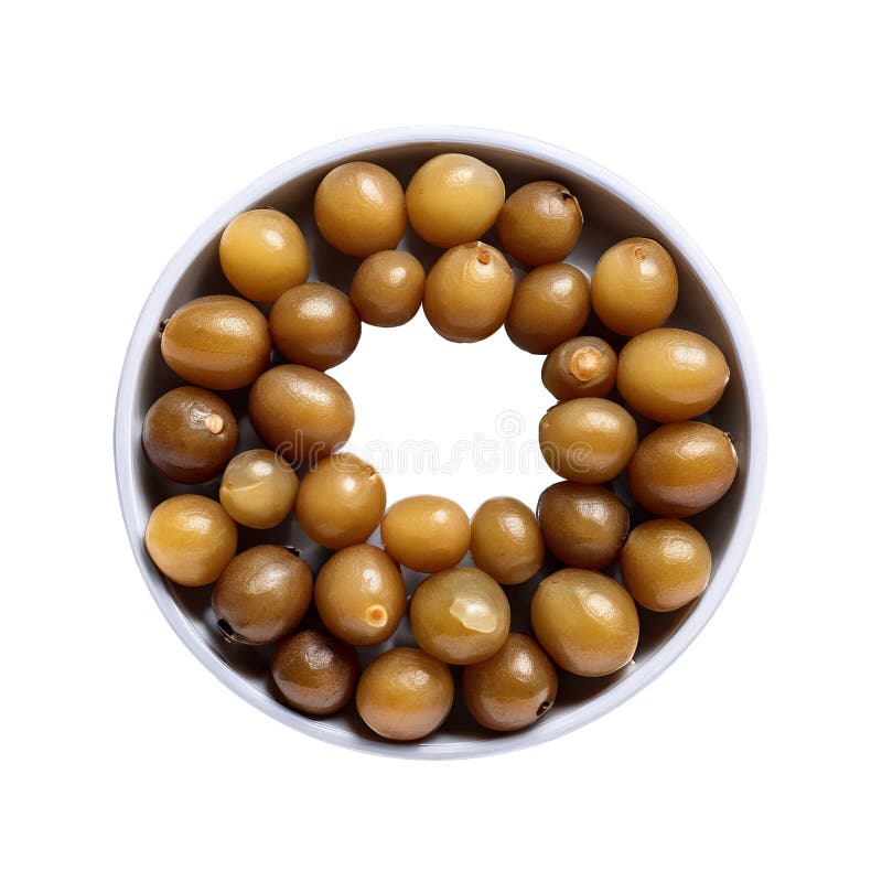 Dried Longan Light Brown and Slightly Translucent Arranged in a ...