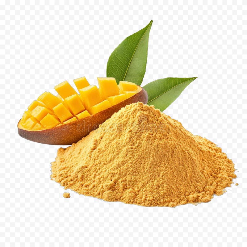 Dried Mango Powder stock image. Illustration of herbs - 341474097