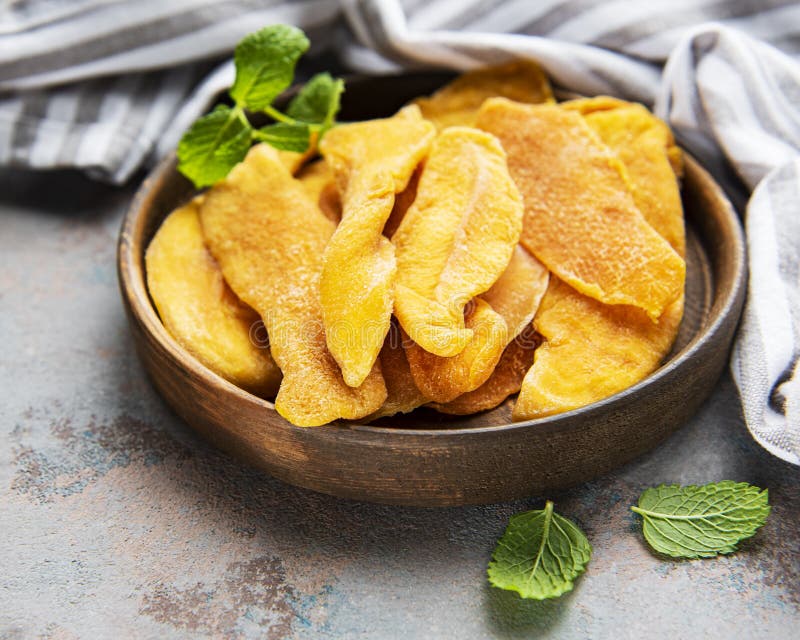 Dried mango slices stock photo. Image of diet, dehydrated - 239179418