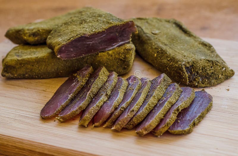 Dried meat stock image. Image of african, dried, seed - 46691637