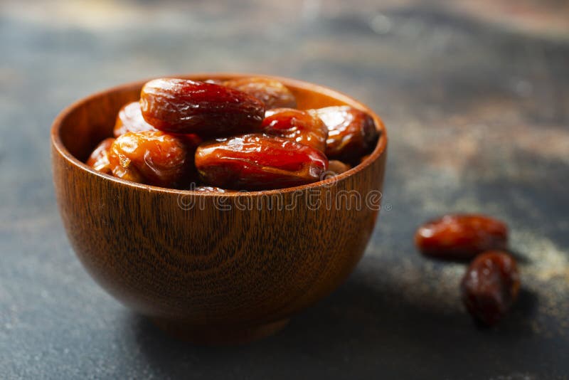 Dried Date Fruit / Medjool / Ramadan Food. Stock Photo - Image of fruit ...