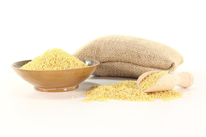 Dried Millet stock photo. Image of oatmeal, eating, grains - 22232972