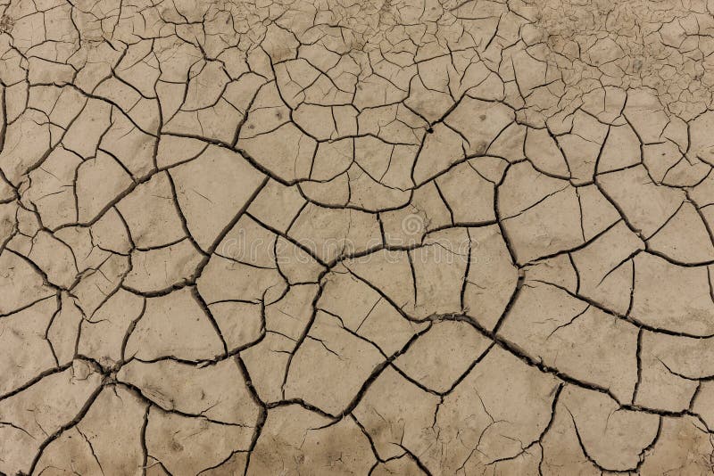 Dried out soil stock image. Image of disaster, soil - 214211873