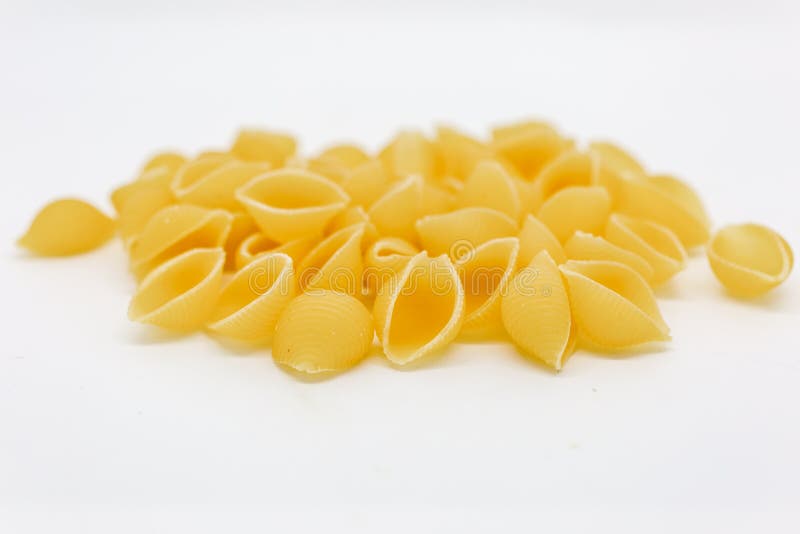 Dried pasta shells stock image. Image of dried, italian - 3299671