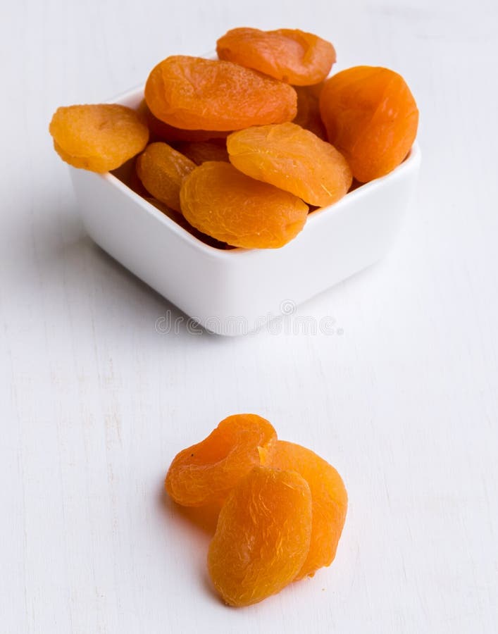 Dried peach on white table stock photo. Image of lifestyle - 71115630
