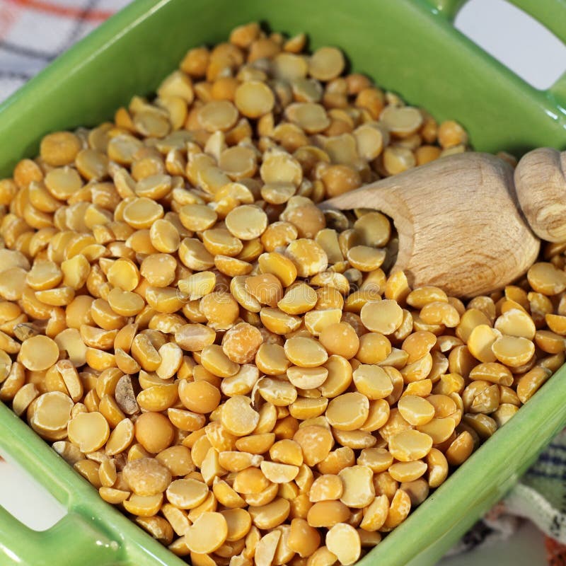 Dried peas stock image. Image of dried, healthy, wooden - 63885441
