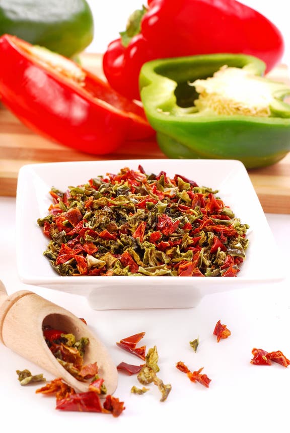 Dried pepper stock image. Image of food, green, pepper - 11972641