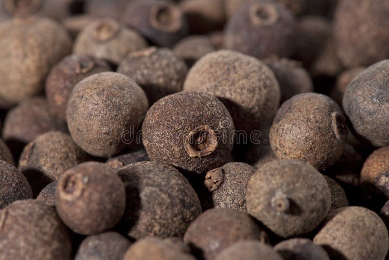 Dried Pimento Berries Full Frame Ready To Use in Stock Photo - Image of ...