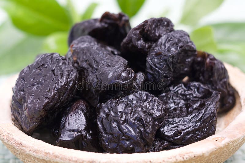 Dried plums stock image. Image of raisins, healthy, natural - 9800517