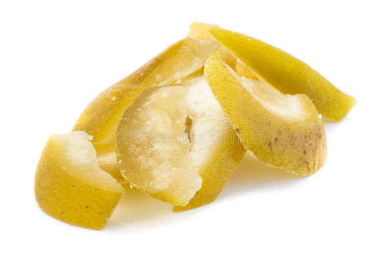 Dried Pomelo on White Background Stock Image - Image of vegetarian ...