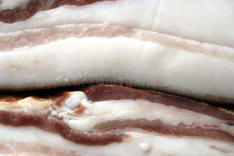 Dried Pork Bacon stock image. Image of dried, cuisine - 66675671