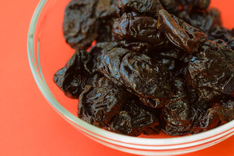 Dried prunes stock photo. Image of edibles, shot, vegetarian - 13909640