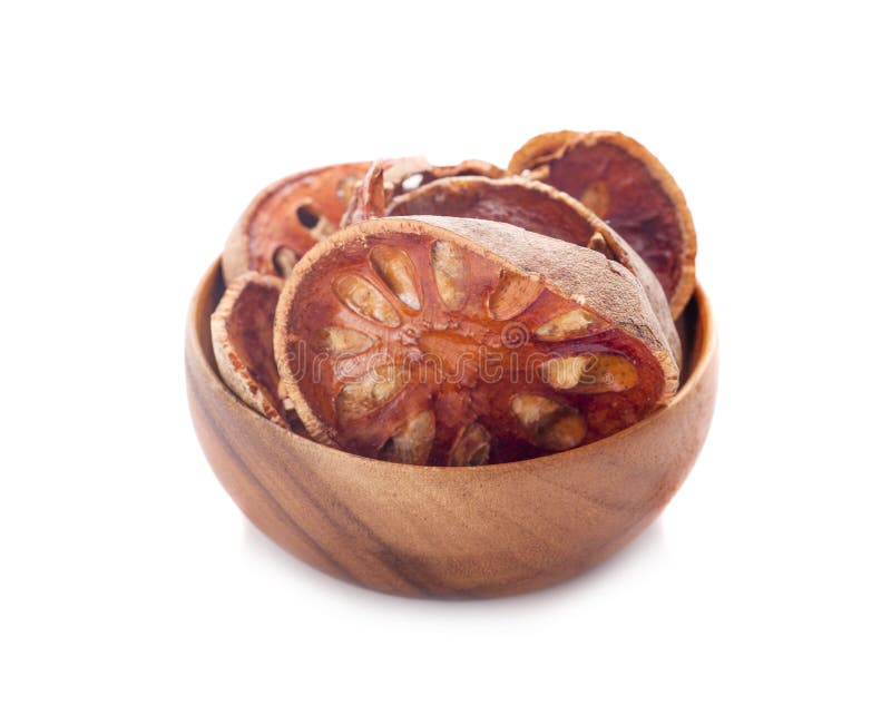 Dried Quince Isolated on White Background Stock Photo - Image of orange ...