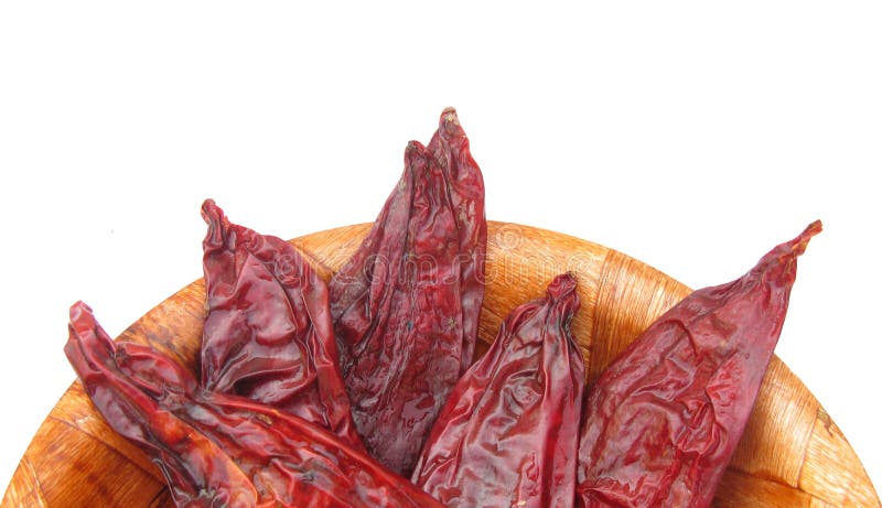 Dried Red Chiles stock image. Image of peppers, chile - 10880283