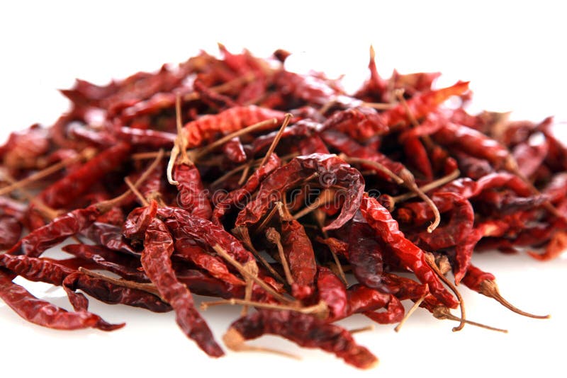 Dry red chilli. stock image. Image of asian, chili, agriculture - 24621007