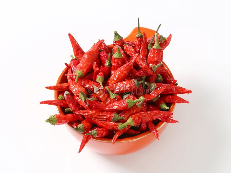 Dried red chilies stock photo. Image of organic, shot - 47786884