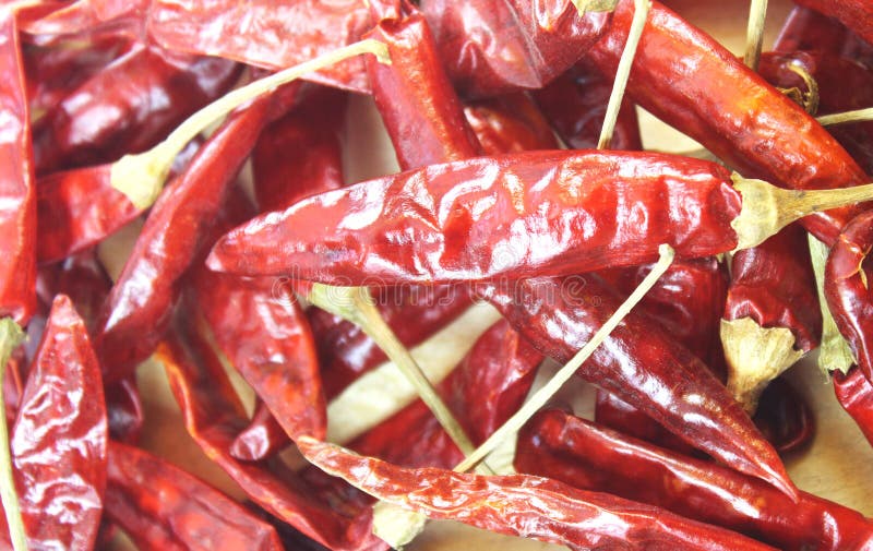 Dried red chilly stock photo. Image of heat, china, asia - 66797052