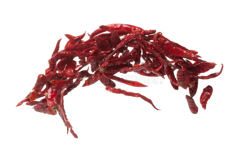 Dried Red Hot Chilli Fall Down Explosion, Dried Red Chilli Float ...