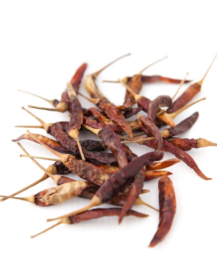 Red Dried Chilli Hand Drawn Watercolor, Dried Chili Clip Art Stock ...