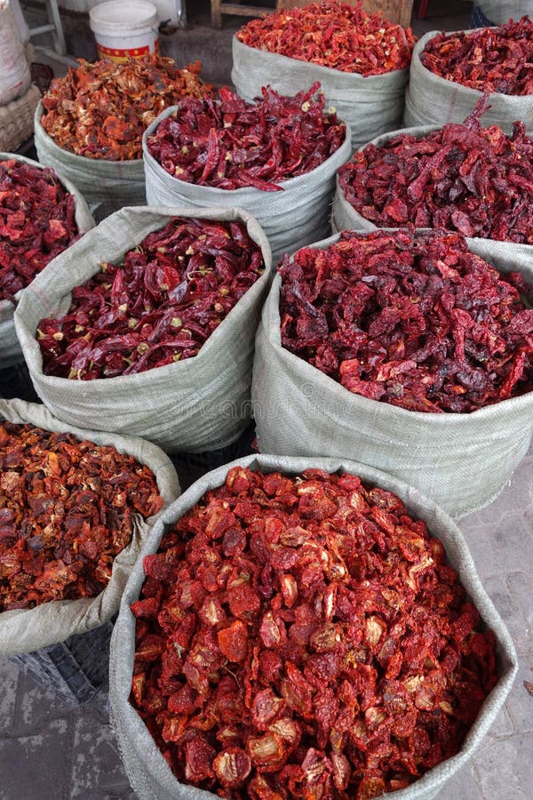 Dried red pepper stock photo. Image of agriculture, close - 32888232