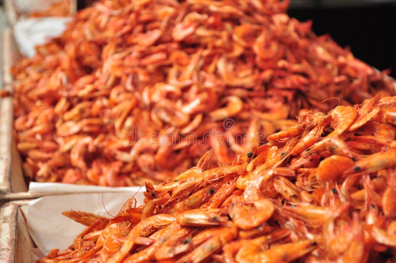 Dried Red Shrimp stock image. Image of dried, ingredient - 20573445