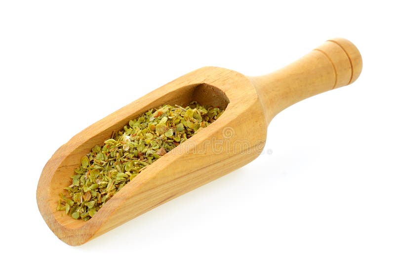 Dried Oregano stock image. Image of white, seasoning - 74444725
