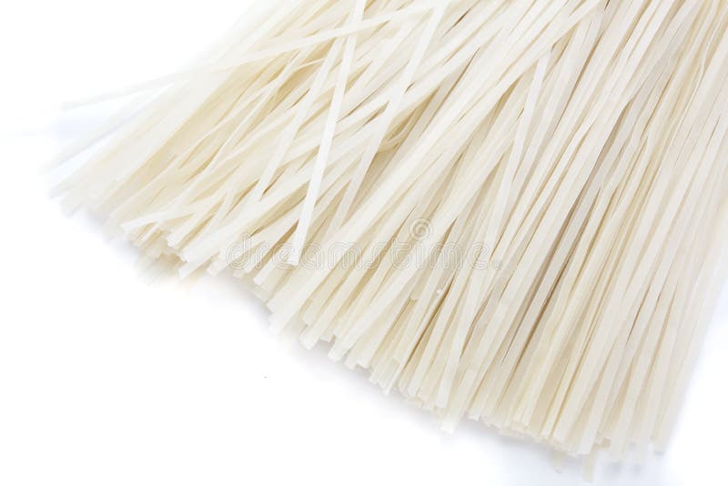 Dried rice noodles stock image. Image of food, noodles - 38523811