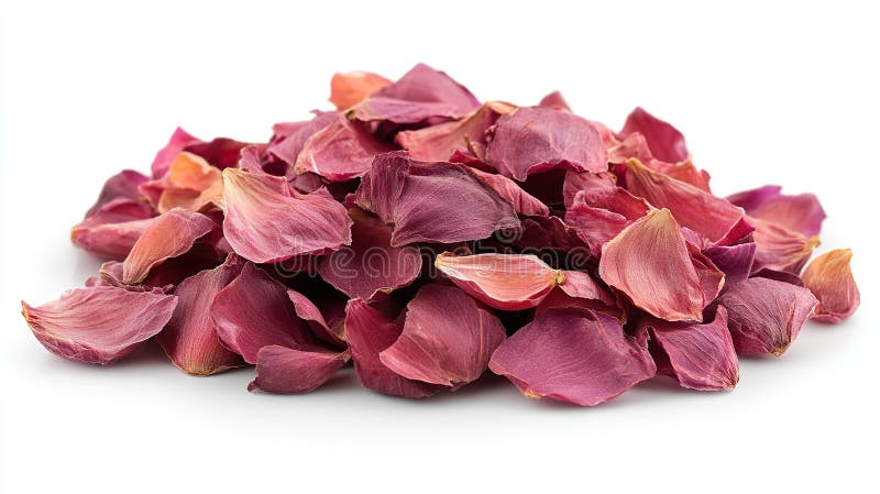 Dried rose petals stock illustration. Illustration of dried - 370209854